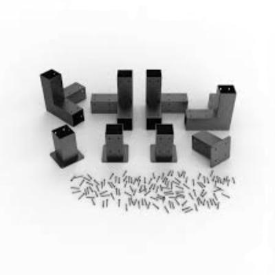 Cina Accessori di base in legno di rattan e metallo per il supporto per oscillazione personalizzato in nero a costo in vendita