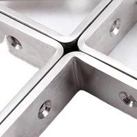 China Partes de estampagem para perfurar em processo de tabela de bracket de metal sob medida à venda