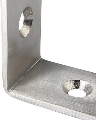 China Partes de estampagem para perfurar em processo de tabela de bracket de metal sob medida à venda