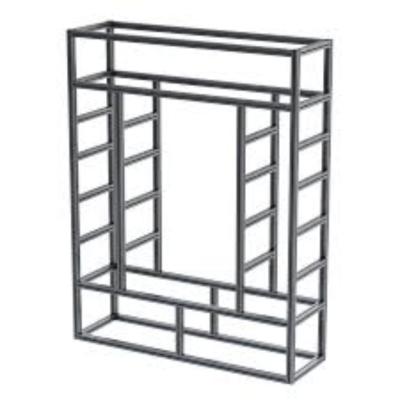 Cina Rack OEM in alluminio la scelta migliore per uno spazio di stoccaggio elegante e organizzato in vendita