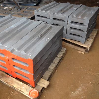 China High Chrome blow bars for McCloskey i54 impactor crusher spare parts casting blow bar for sale