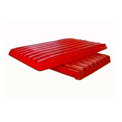 China Shanbao jaw crusher parts Mn13Cr2 crusher jaw plate PE400*600 PE600*900PE750*1060jaw plate for sale