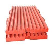 China swing jaw movable jaw plate high manganese steel casting jaw plate for sale