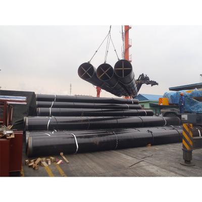 China Anti-corrosion 3PE Coating LSAW Steel Pipe For Gas/carbon steel welded pipe/Sch 20,Sch40,Sch80 Petroleum Pipeline for sale
