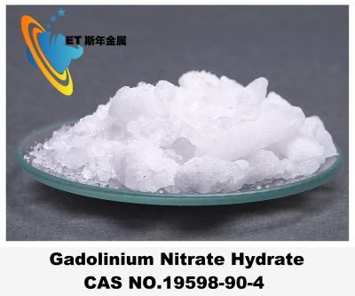 China 99.99% Gadolinium Nitrate Chemical Additive Reaction Catalyst White Crystalline for sale