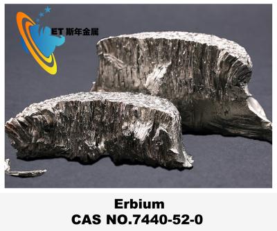 중국 99.9%-99.999% 순도 에르븀 Er 원자로 제어 재료 CAS 7440-52-0 판매용