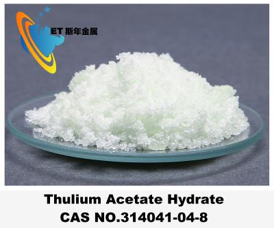 중국 화학 첨가제 툴륨 아세테이트 수화물 백색 결정성 고체 CAS 314041-04-8 판매용
