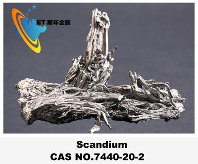 중국 99.999% Sc 스칸디움 희토류 합금 첨가물 Y-Sc Mg-Sc Al-Sc 합금 판매용