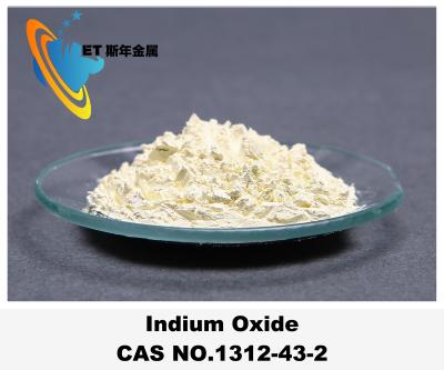 China Yellow Indium Oxide In2O3 Powder 1312-43-2 ITO Coating Materials for sale