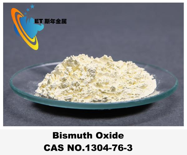 Quality 99.999% Bismuth Oxide Bi2O3 Electronic Ceramics Photoelectric Converters Use for sale