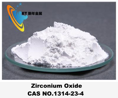 China Refractory Linings Zirconium Oxide ZrO2 99.5%-99.99% Purity for sale