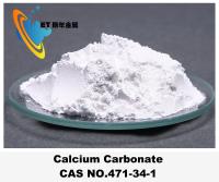 Quality Silvery Calcium Carbonate CaCO3 Powder For YCOB Crystals , BZT Ceramics for sale