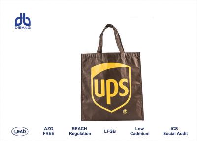 Cina L'evento di UPS ha stampato annualmente le borse promozionali, 160g/m. del ² delle borse di drogheria riutilizzabili su ordinazione in vendita