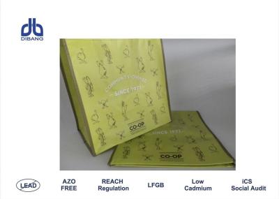 Cina Tutto l'OEM delle borse di drogheria verde dei sacchetti della spesa 35 * 20 * 38cm di dimensione RPET disponibile in vendita