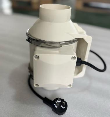 China Mixed Flow Duct Fans  With Hotels Hotels Ktv Entertainment Place Plastic for sale