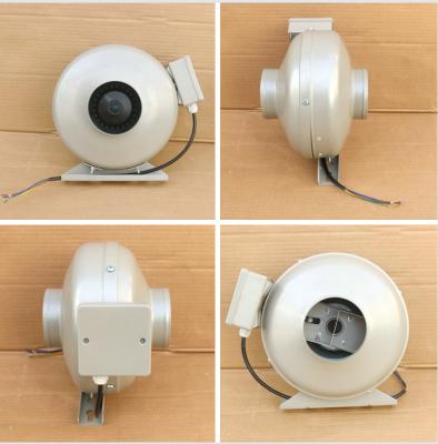 China Circular  Duct Fan For Kitchen Exhaust, EC Motor, Low Noise, High Pressure for sale