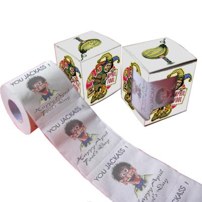 China image printed toilet paper   2ply  250 sheets  custom printed tissue roll 100% virgin pulp for sale