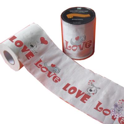 China China paper tissue  2ply  250 sheets 100% virgin pulp custom printed toilet paper for sale