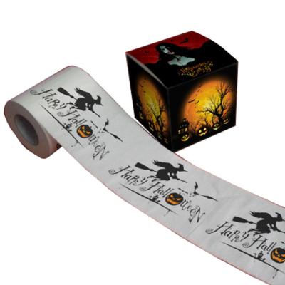 China Hotel toilet tissue  2ply  250 sheets 100% virgin pulp custom printed toilet paper for sale