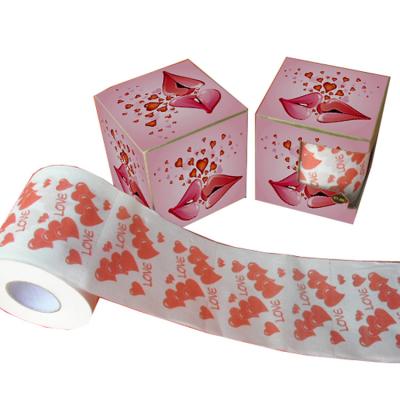 China uk toilet tissue  2ply  250 sheets 100% virgin pulp custom printed toilet paper for sale