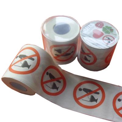 China patterned toilet paper roll  2ply  250 sheets 100% virgin pulp printed toilet paper for sale