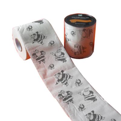China Toilet tissue customized  2ply 250 sheets 100% virgin pulp printed toilet paper china supplier for sale