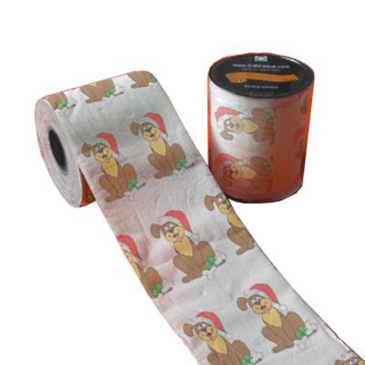 China customized toilet tissue  2ply 250 sheets 100% virgin pulp printed toilet paper china manufacturer for sale