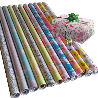 China 30inch x 120inch  80gsm coated paper custom printed gift tissue paper for sale