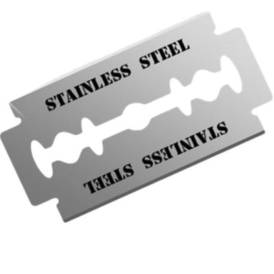 China High Quality Private Label Double Edge Stainless Steel Safety Razor Blade for sale