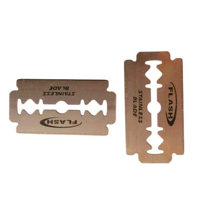 China Manual Shaver 100PCS Set Double Edge Blade Coated with Platinum Manual Razor Blade for sale
