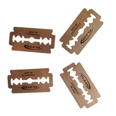 China New Kraft Paper Packing Imported Stainless Steel Double Edge Safety Razor Double Edge Razor Blade for sale
