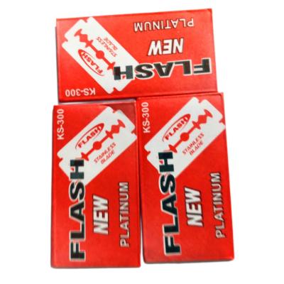 China Manufacture Shaving Blade Double Edge Sweden Stainless Steel Shaving Blades for sale