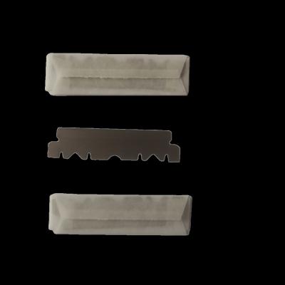 China wholesale barber shaving mens stainless steel safety half single edge razor blade for sale
