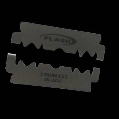 China Stainless steel,platinum and teflon coated single edge half blade for sale
