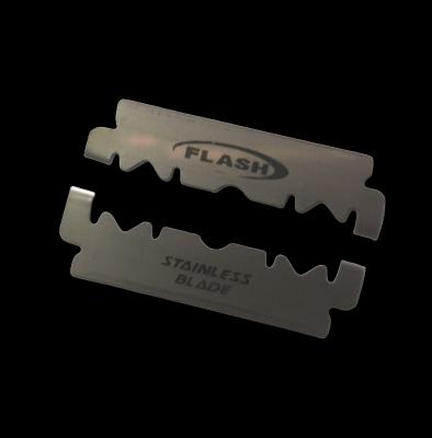 China Half cut 100 blades pack razor Blades for barber / shaving blades / single edge razor blades for sale