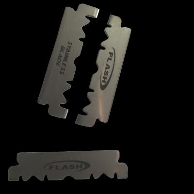 China Custom disposable barber half razor blade stainless steel single edge razor blade for sale