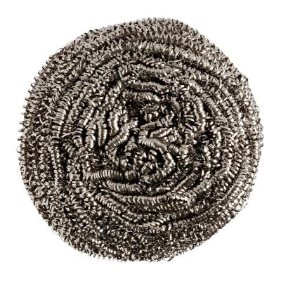 China Pot cleaning SS410 stainless steel wire scrubber cleaning ball stainless steel scourer for sale