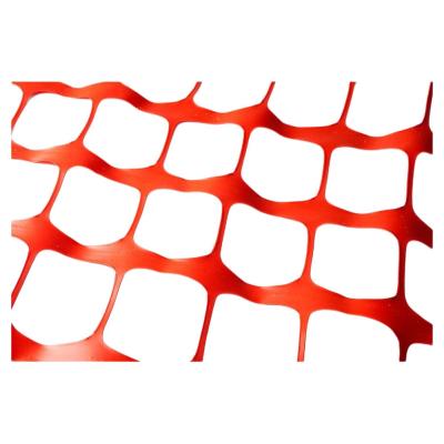 China Customized cheap price orange safety net barrier fence plastic mesh barricade net en venta