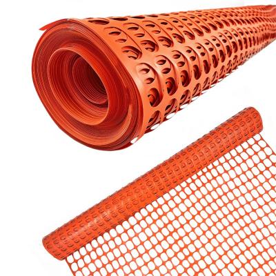 China Competitive Price HDPE Material Plastic Orange Traffic Safety Fence Barrier Net Fence Warning Net en venta