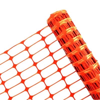 China cheap high quality orange plastic security fence for sale