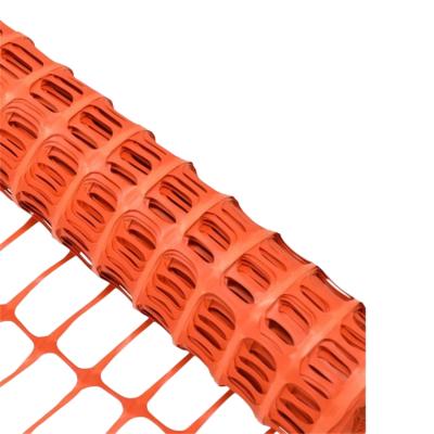 China New Zealand market 1X50m 100% HDPE Plastic Orange Safety Barrier Mesh Net for sale