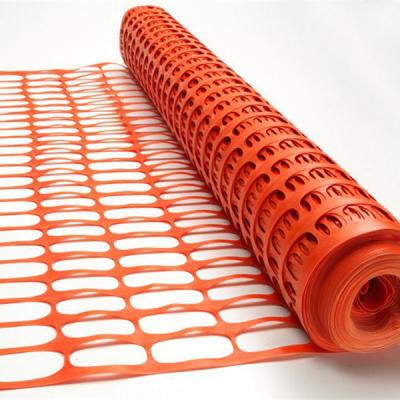 China Orange safety netting plastic snow fence net road safety barrier net for sale