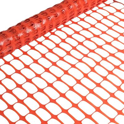 China Orange snow fence HDPE plastic safety fence price for warning fence for sale