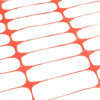 China Orange snow fence HDPE plastic safety fence for warning fence en venta