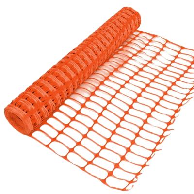 China Portable Plastic Construction Temporary Security Orange Safety Warning Barrier Mesh Fence for sale