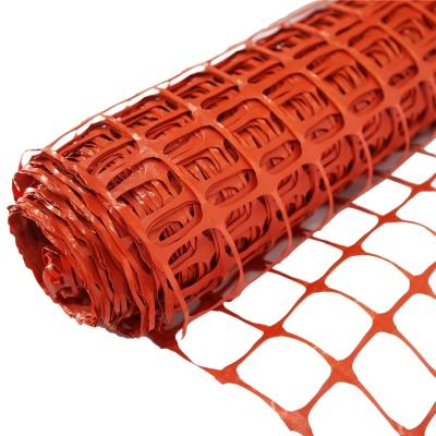 China 1x50m Road Safety Fence Plastic Barrier Fence/Snow Mesh Fence/Safety Warning Mesh for sale