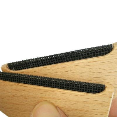 China Factory Wholesale Custom Logo Sweater Comb Pilling Removing Wooden Cashmere Comb for sale