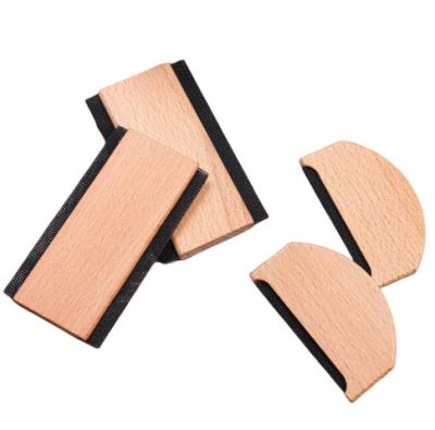 China Amazon Hot Sale Wholesale Custom Logo Wooden Beechwood Natural beech wood sweater fabric cashmere comb wholesale for sale