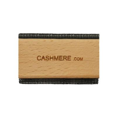 China Wholesale Custom Logo Wooden Cashmere Comb Wooden Portable Cloth Cleaning Brushes Eco Friendly Cashmere Sweater Comb for sale