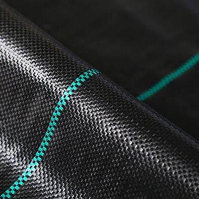 China Agriculture weed control black weed mat ground cover, garden anti weed mat greenhouse fabric for sale